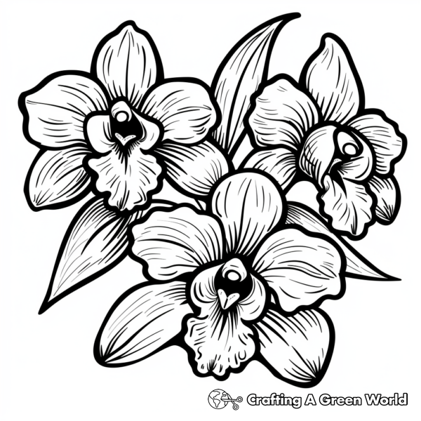 Flower Coloring Pages - Free & Printable!