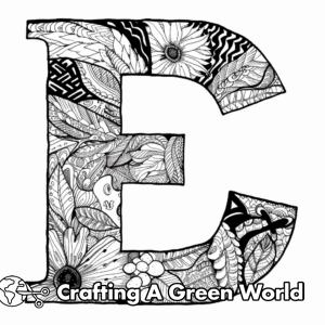 Hard Zentangle Coloring Pages - Free & Printable!