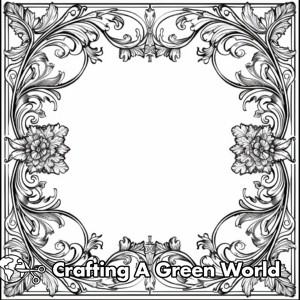 Border Coloring Pages - Free & Printable!