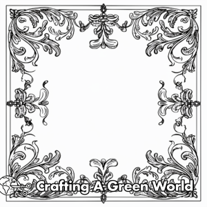 Border Coloring Pages - Free & Printable!