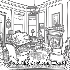 Living Room Coloring Pages - Free & Printable!
