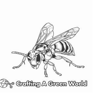 Hornet Coloring Pages - Free & Printable!
