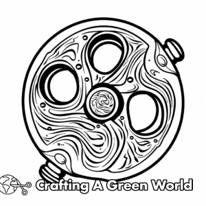 Fidget Toys Coloring Pages - Free & Printable!