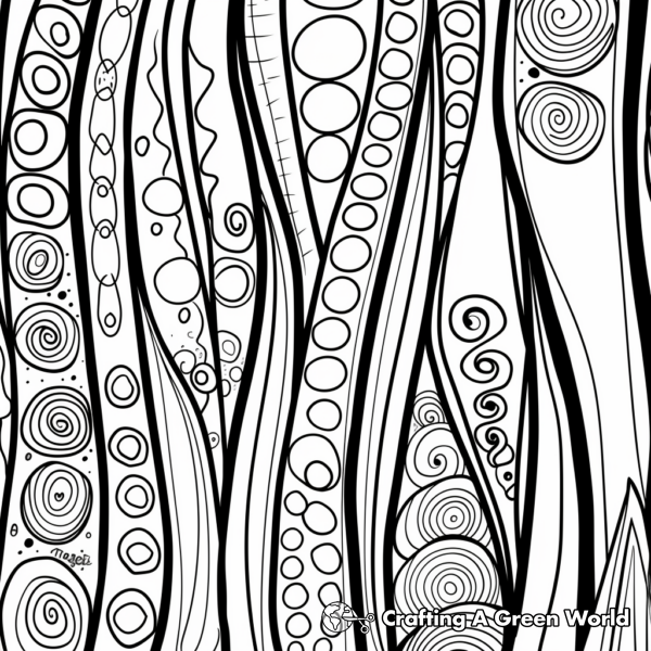 Doodle For Adults Coloring Pages - Free & Printable!