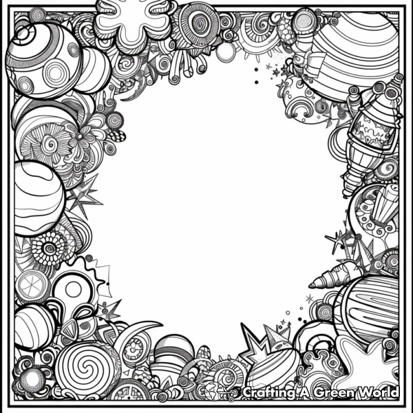 Border Coloring Pages - Free & Printable!