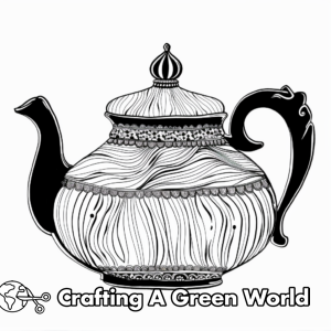 Teapot Coloring Pages - Free & Printable!