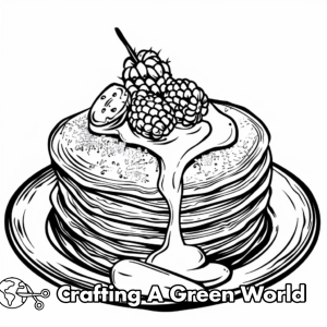 Breakfast Coloring Pages - Free & Printable!