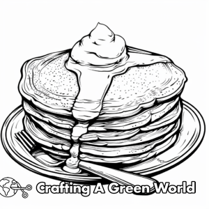 Breakfast Coloring Pages - Free & Printable!
