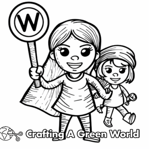 International Women's Day Coloring Pages - Free & Printable!