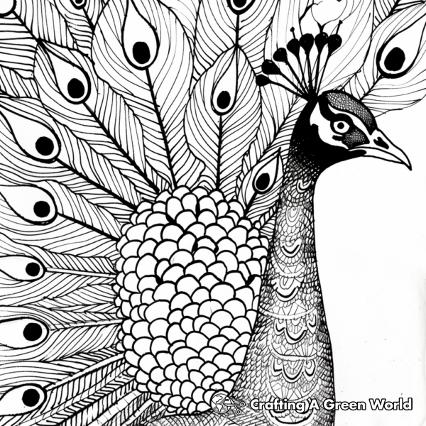 Hard Zentangle Coloring Pages - Free & Printable!