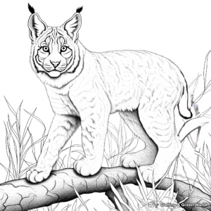 Lynx Coloring Pages - Free & Printable!