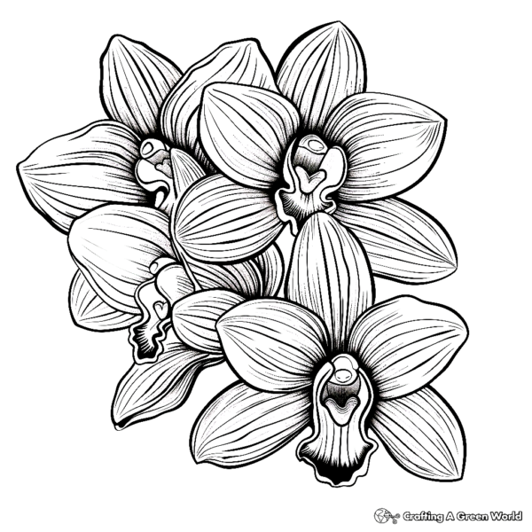 Summer Flower Coloring Pages - Free & Printable!
