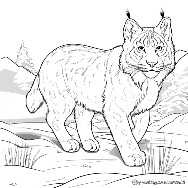Lynx Coloring Pages - Free & Printable!