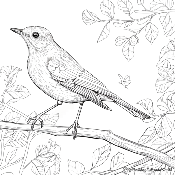 Robin Coloring Pages - Free & Printable!