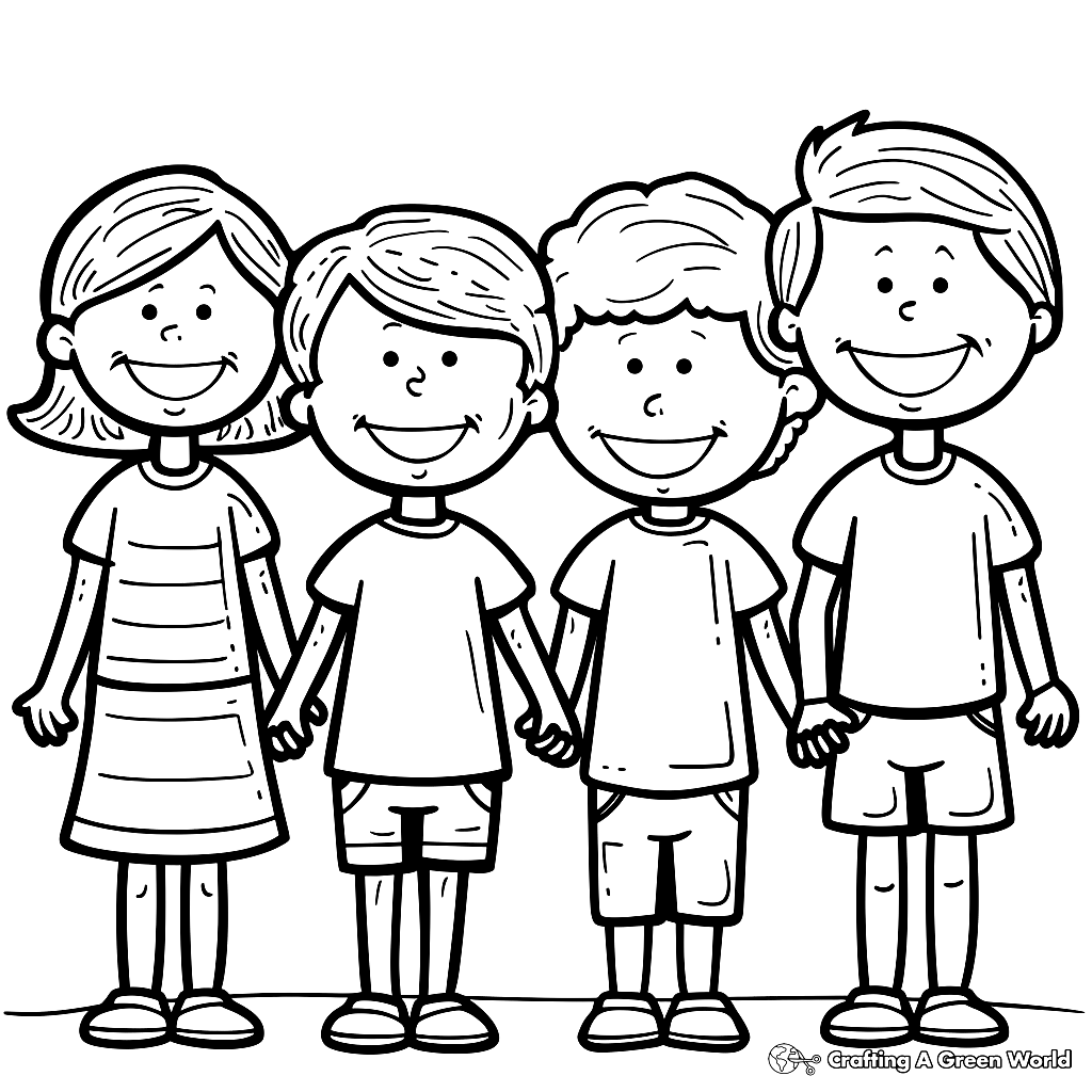 Parts Of Speech Coloring Pages - Free & Printable!