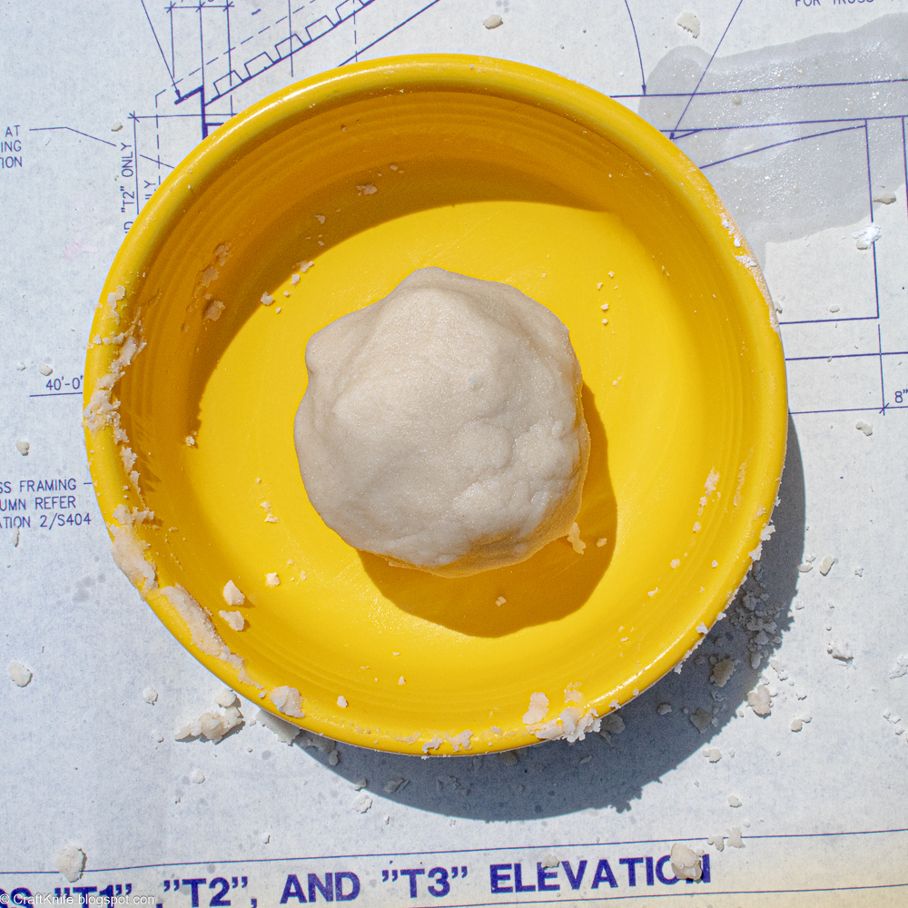 Homemade Two-Ingredient, No-Cook Play Dough • Crafting a Green World