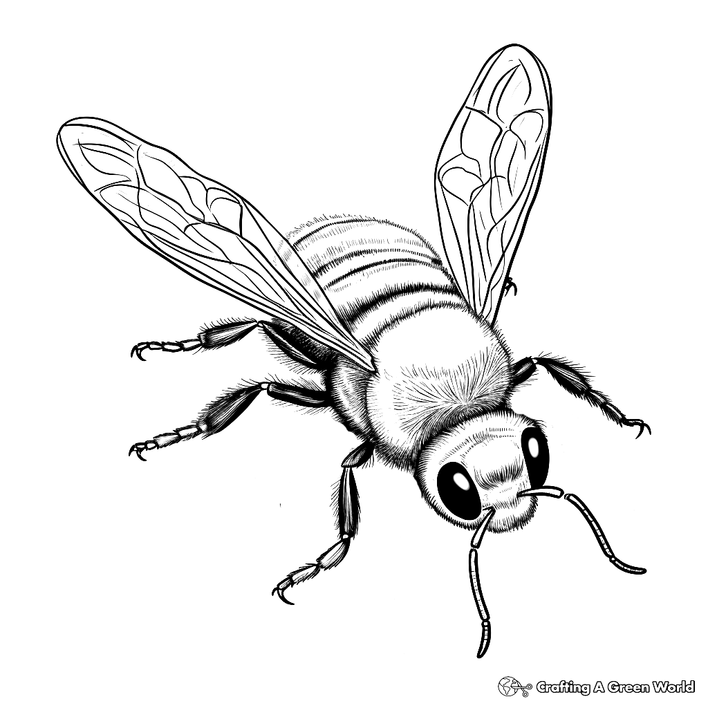 Bumblebee Coloring Pages - Free & Printable!
