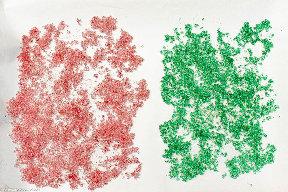 DIY Dyed Epsom Salt Sensory Material • Crafting a Green World