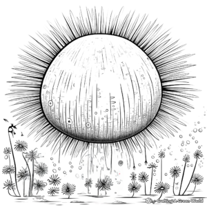 Sea Urchin Coloring Pages - Free & Printable!