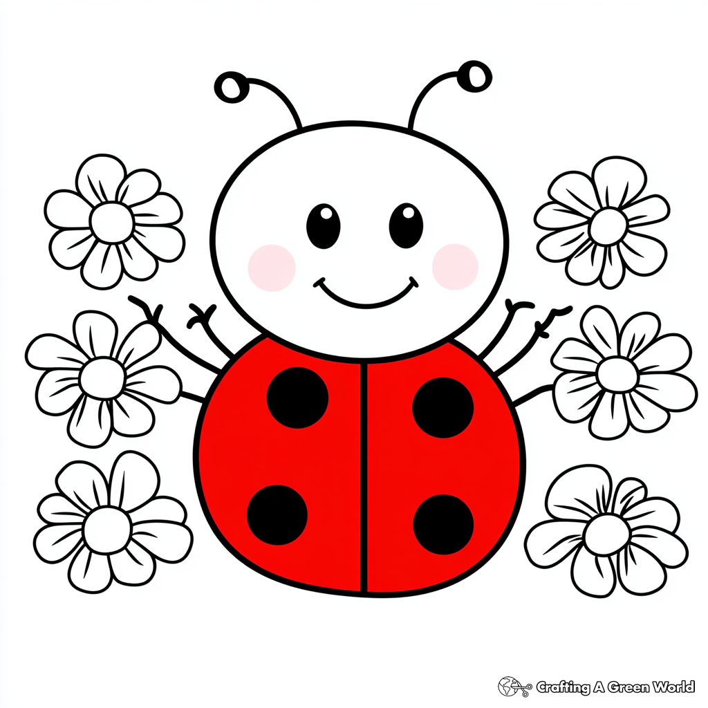 Ladybug Coloring Pages - Free & Printable!
