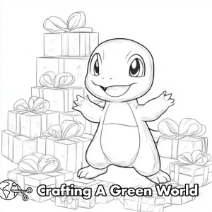 Christmas Pokemon Coloring Pages - Free & Printable!