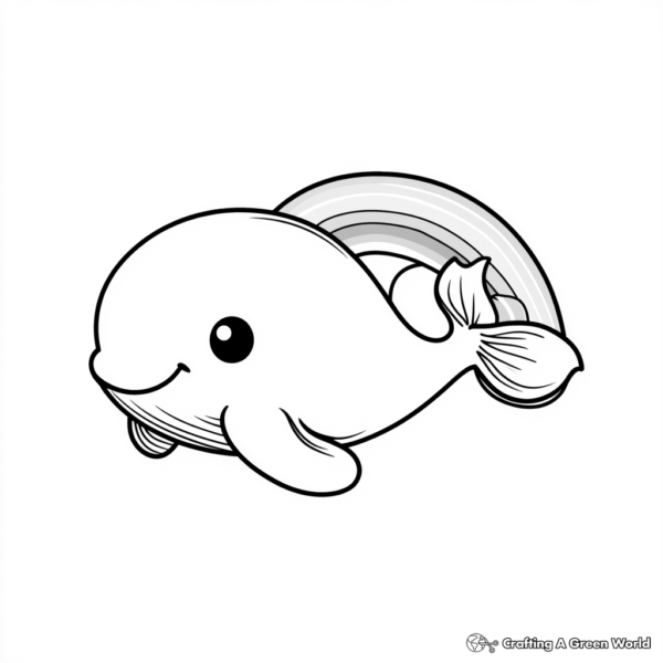 Whale Coloring Pages - Free & Printable!