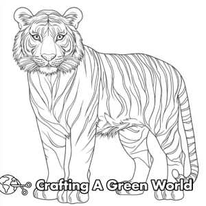 Tiger Coloring Pages - Free & Printable!