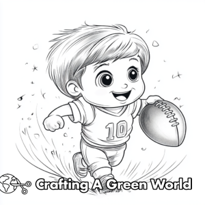 Football Coloring Pages - Free & Printable!