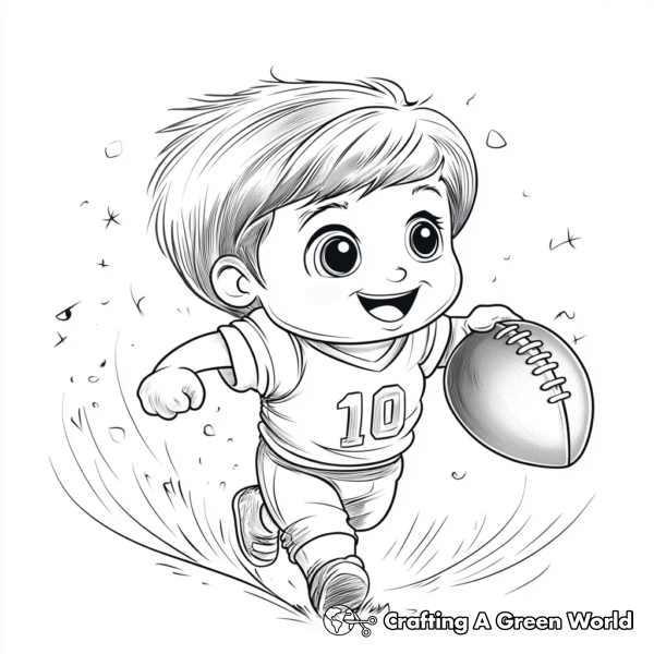 Football Coloring Pages - Free & Printable!