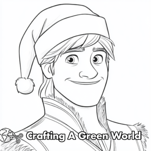 Frozen Christmas Coloring Pages - Free & Printable!