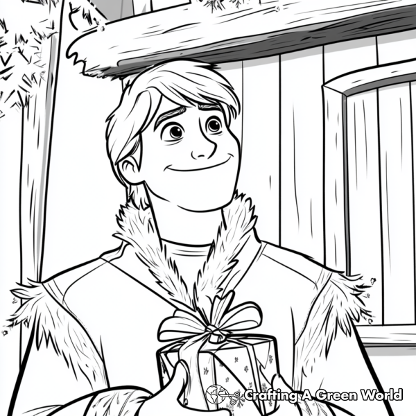 Frozen Christmas Coloring Pages - Free & Printable!