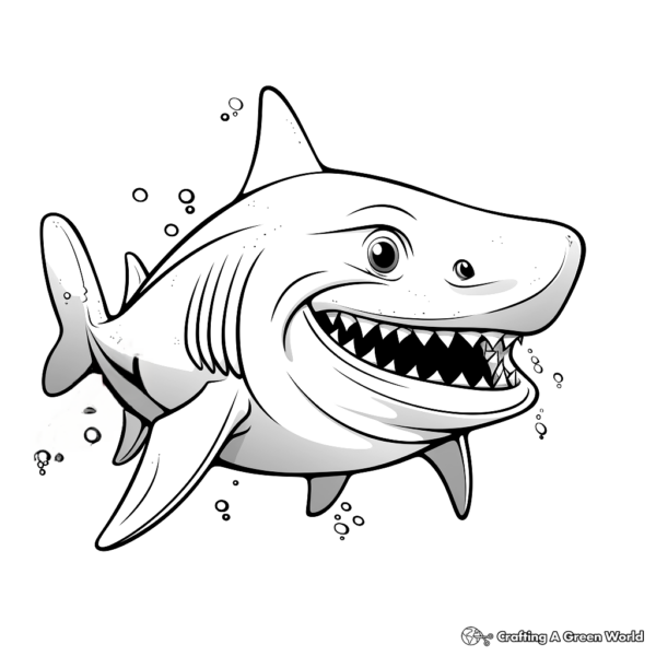 Shark Week Coloring Pages - Free & Printable!