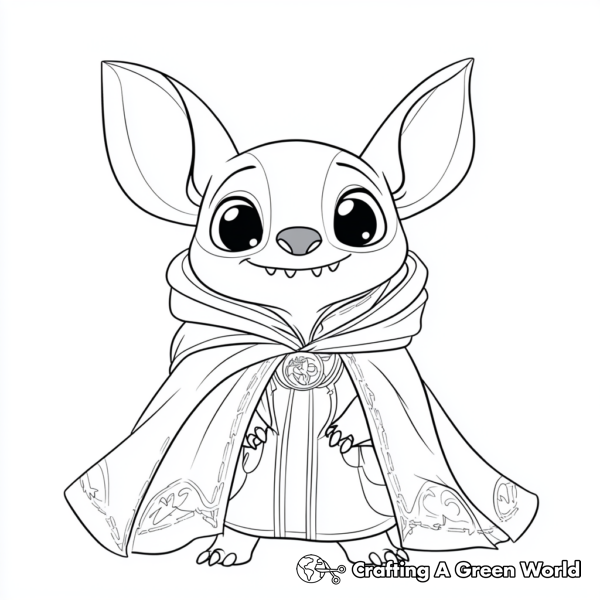 Halloween Stitch Coloring Pages - Free & Printable!