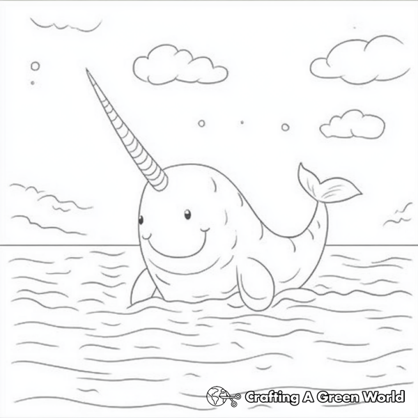 Whale Coloring Pages - Free & Printable!