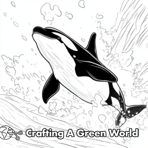Orca Coloring Pages - Free & Printable!