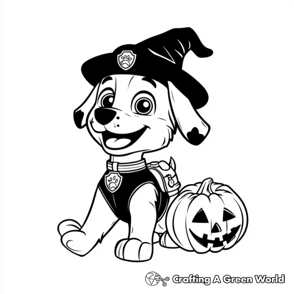 Marshall from Paw Patrol Coloring Pages - Free & Printable!