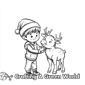 Santa's Elf Coloring Pages - Free & Printable!