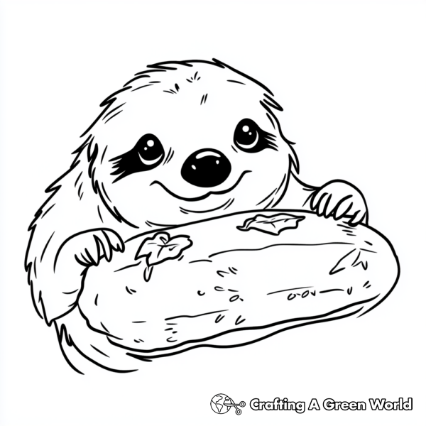 Sloth Coloring Pages For Adults - Free & Printable!