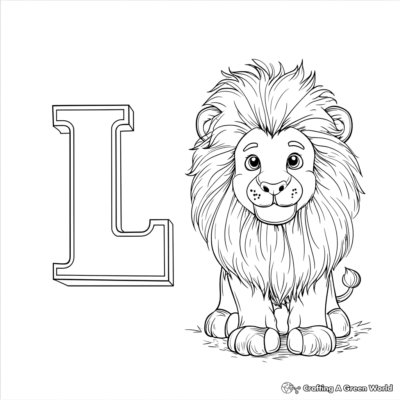Plain Alphabet Coloring Pages - Free & Printable!