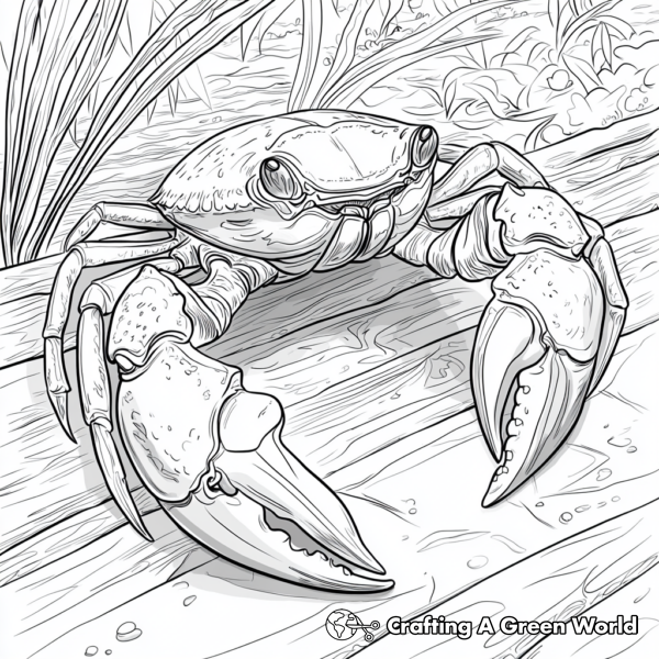 Crab Coloring Pages - Free & Printable!