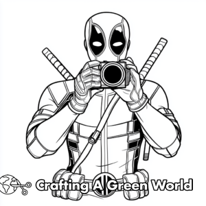 Deadpool Coloring Pages - Free & Printable!