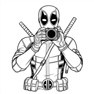 Deadpool Coloring Pages - Free & Printable!