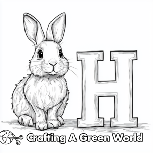 Letter H Coloring Pages - Free & Printable!