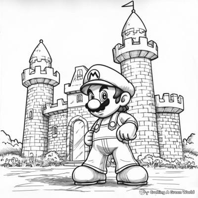 Mario Coloring Book Pages - Free & Printable!