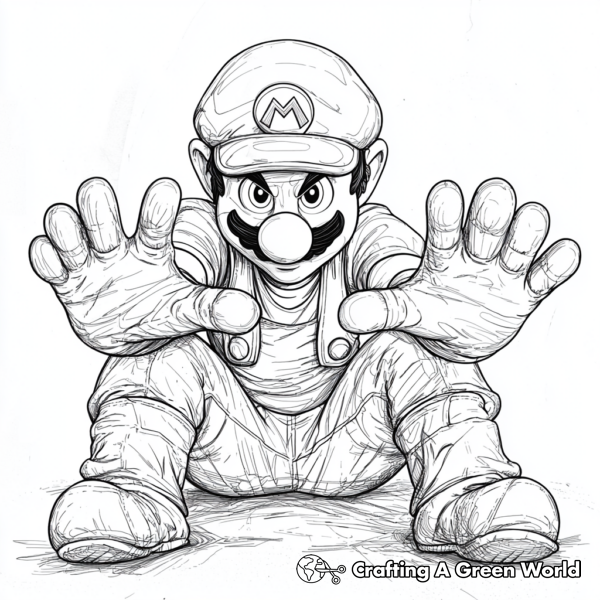 Mario Coloring Book Pages - Free & Printable!