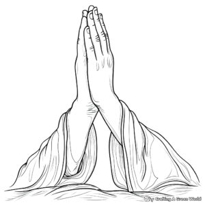 Religious Coloring Pages - Free & Printable!