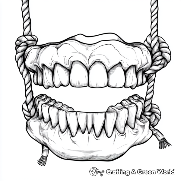 Tooth Coloring Pages - Free & Printable!