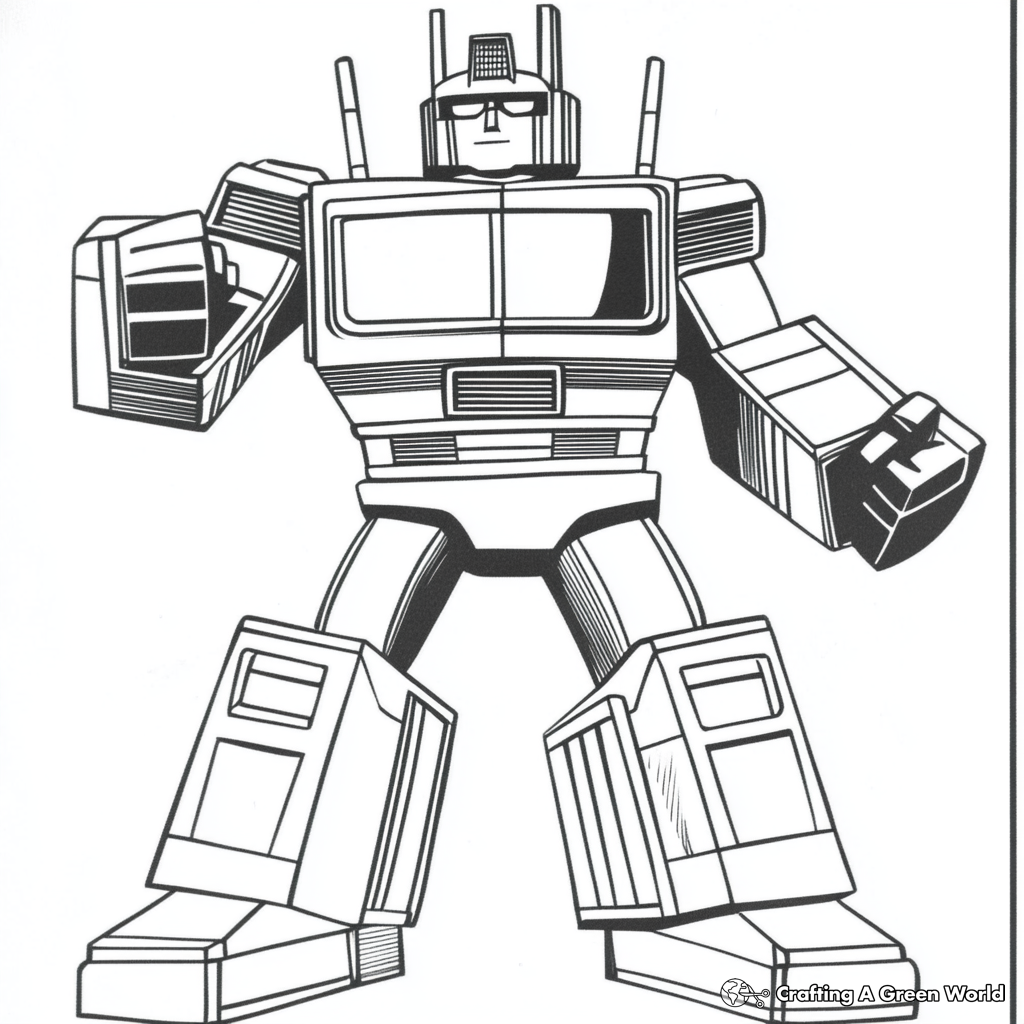 Transformers Coloring Pages - Free & Printable!