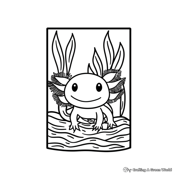 Axolotl Coloring Pages - Free & Printable!