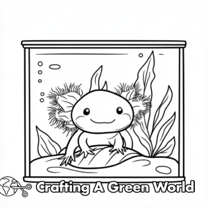 Axolotl Coloring Pages - Free & Printable!